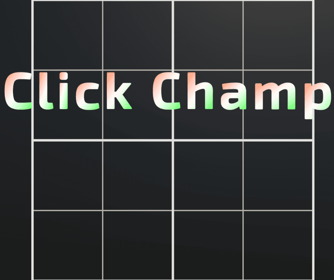 Unity Play | Click Champ game