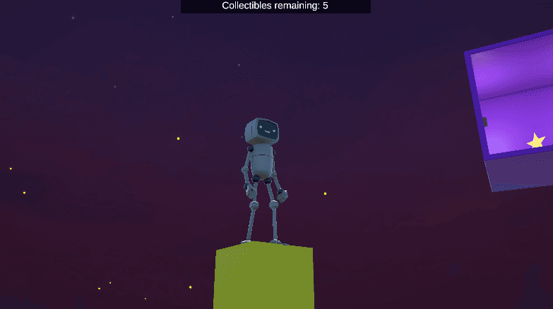 Unity Play | STARBOT - The Star Collector game