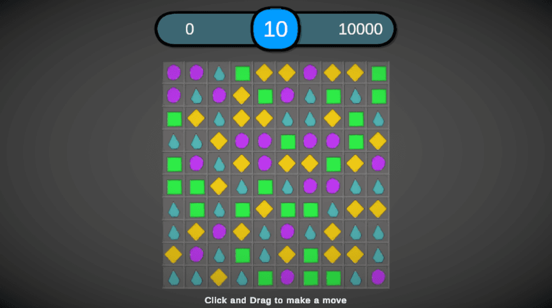 Unity Play | Gem Match game